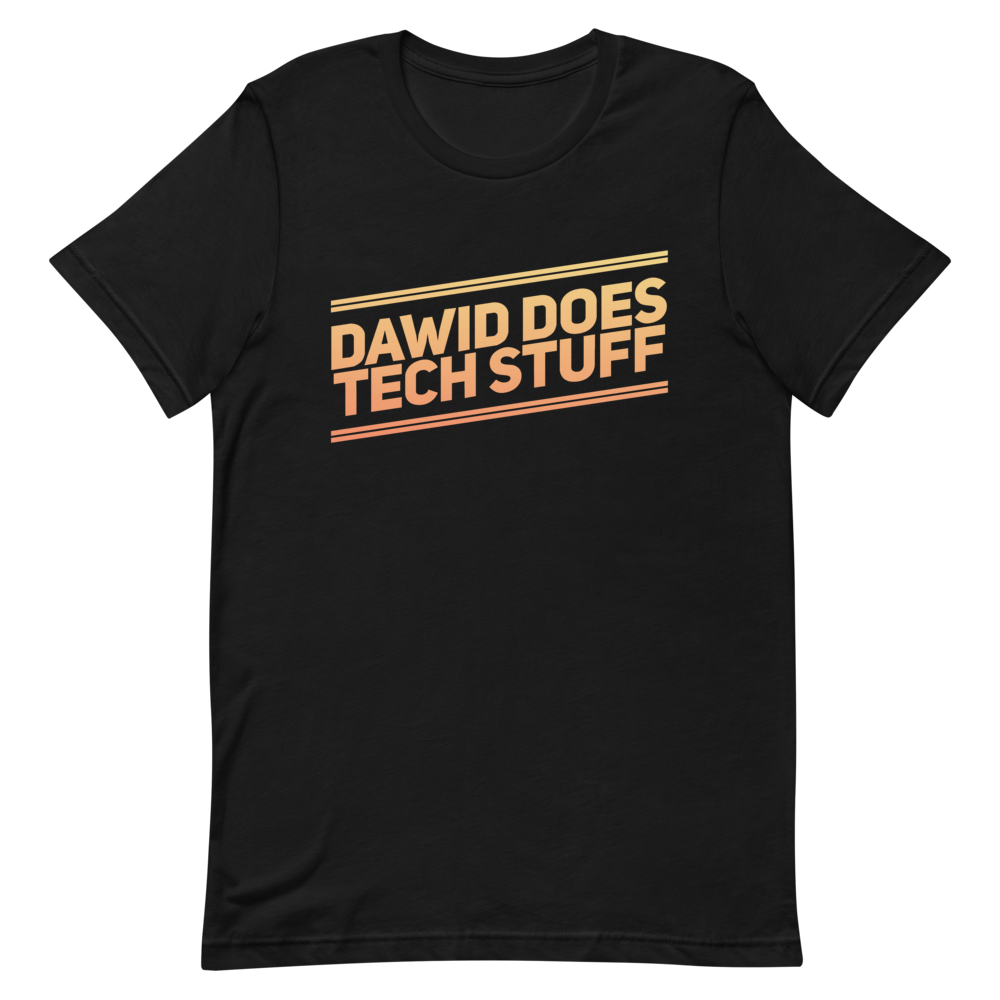 A Dawid Does Tech Stuff T-Shirt – Shop Dawid